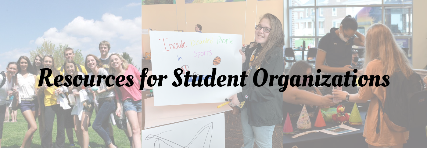 Resources For Student Organizations | Millersville University