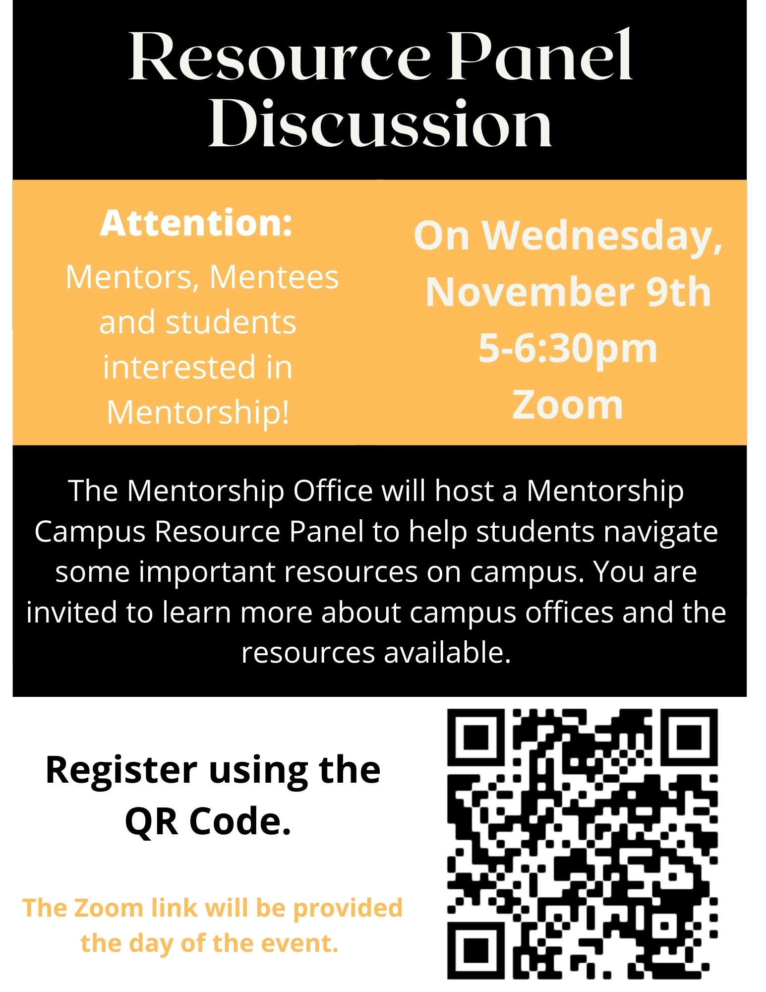 Mentorship Events | Millersville University